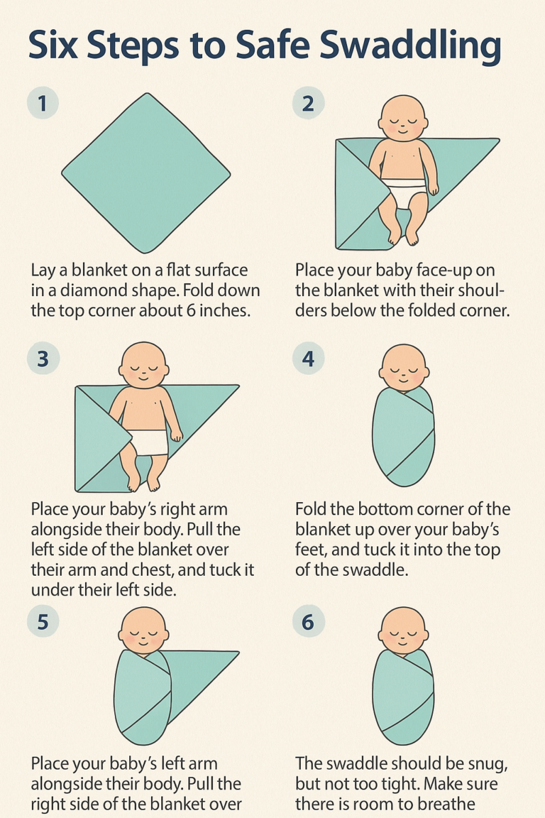 Safe Swaddling Techniques for Infants – Infant Tales-Baby Care Tips ...